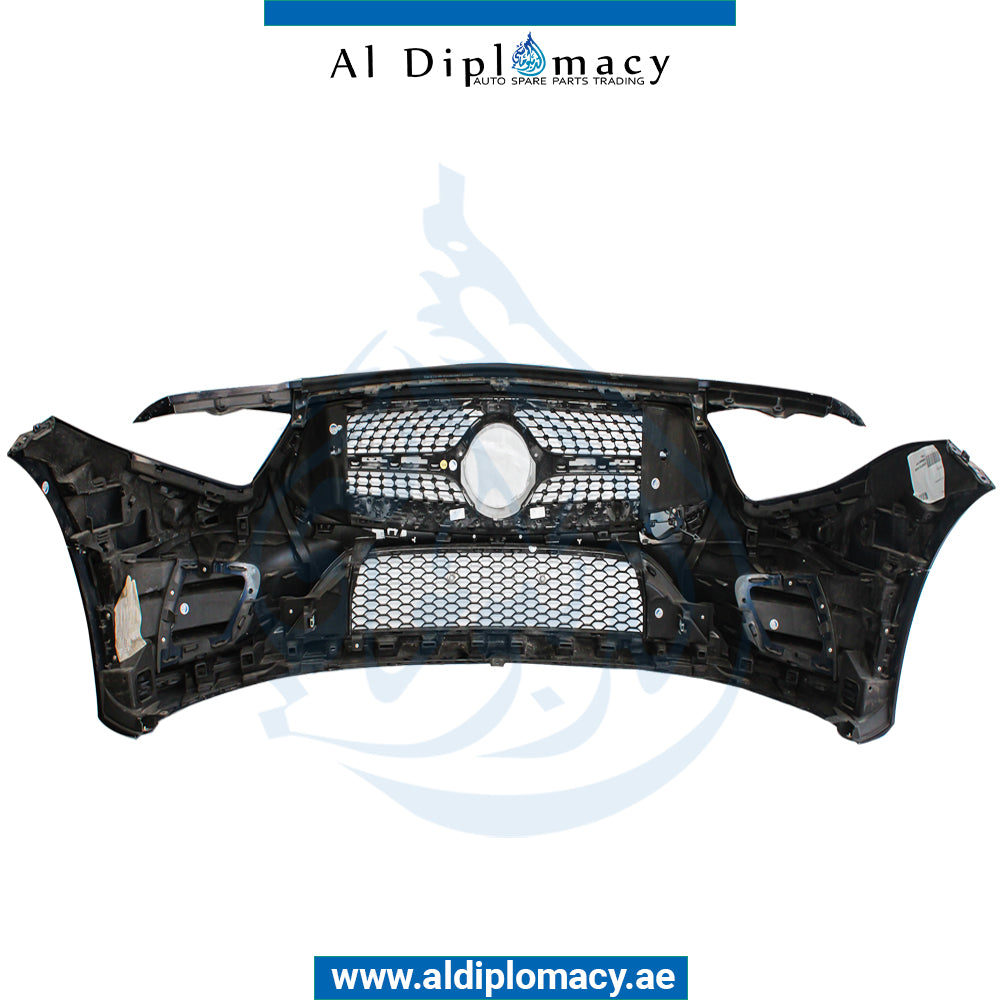 MERCEDES-BENZ C257 FRONT BUMPER, WITH SENSOR AND WIPER HOLE, COMPLETE ...