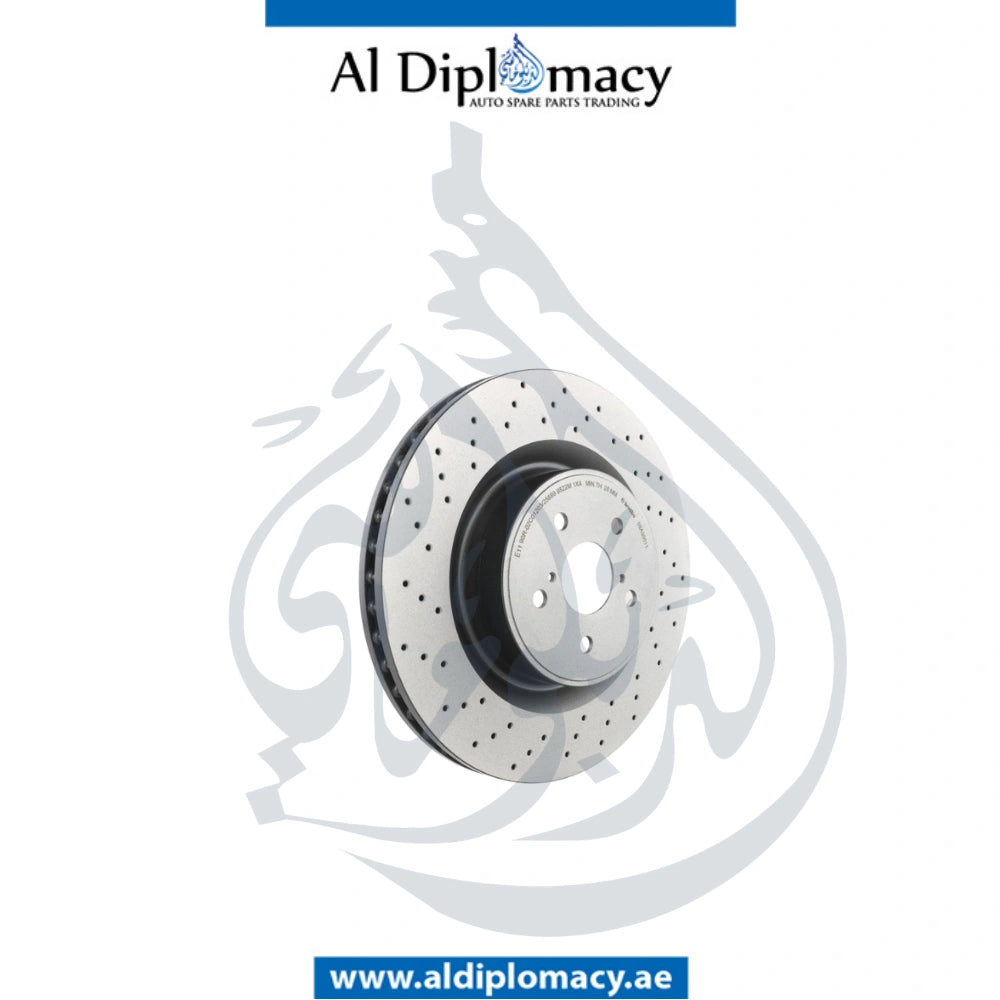 MERCEDES-BENZ X167 ORIGINAL BRAKE DISC FRONT, LEFT OR RIGHT A167421360 ...
