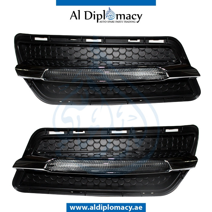 MERCEDES-BENZ E CLASS W212 FRONT BUMPER LOWER GRILLE, AMG, SET, COMPLE ...