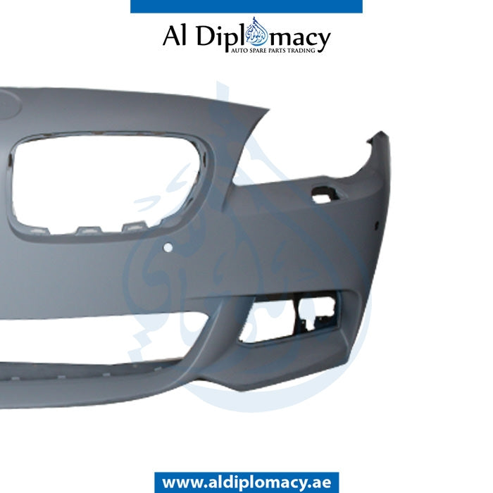 BMW 5 SERIES F10 FRONT BUMPER, WITH SENSOR, WIPER, AND CAMERA HOLE, TA ...