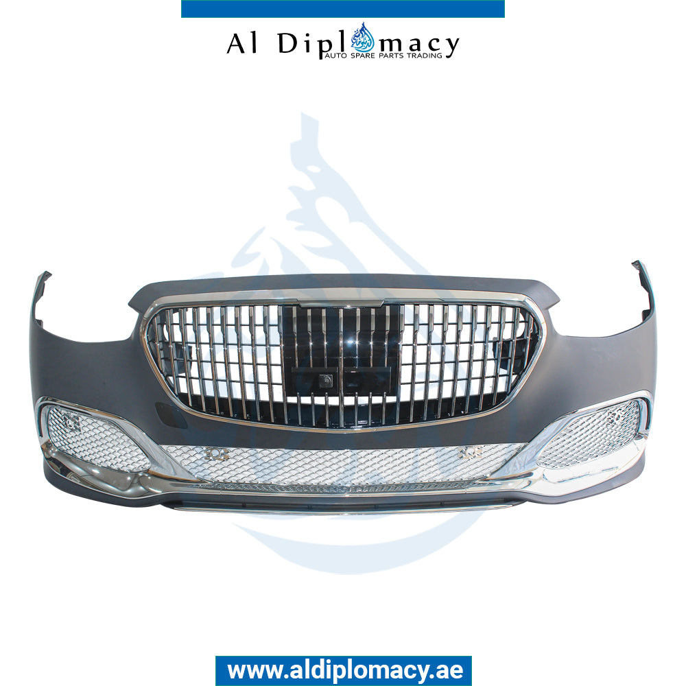 MERCEDES-BENZ S CLASS W223 FRONT W223 MAYBACH BODYKIT COMPLETE. FRONT ...